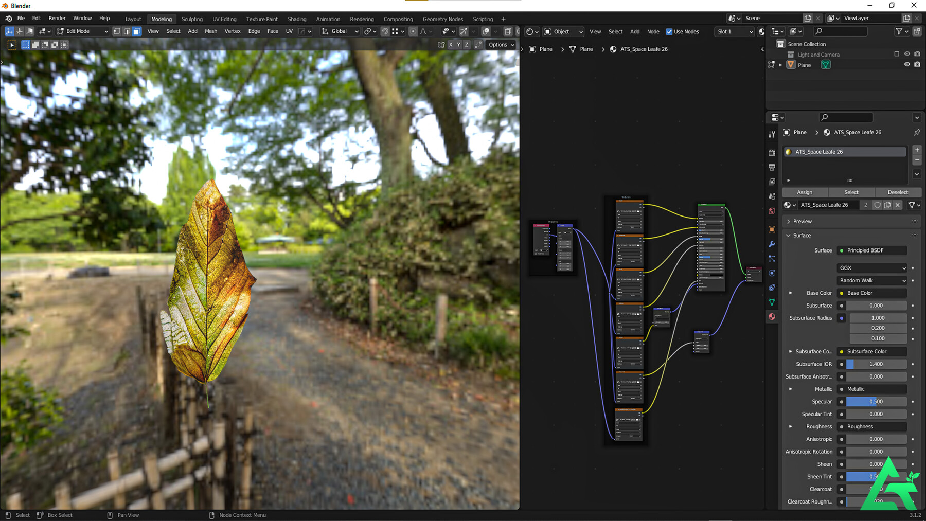 ArtStation - 96 Real Leaf Pack - PBR Texture - 4k - with Alpha Map ...