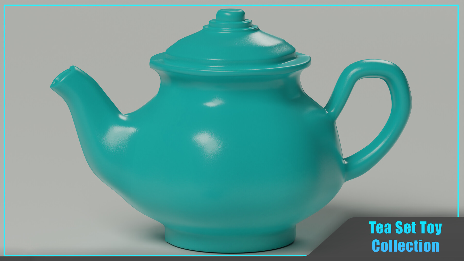 ArtStation - Tea Set Toy Collection | Game Assets