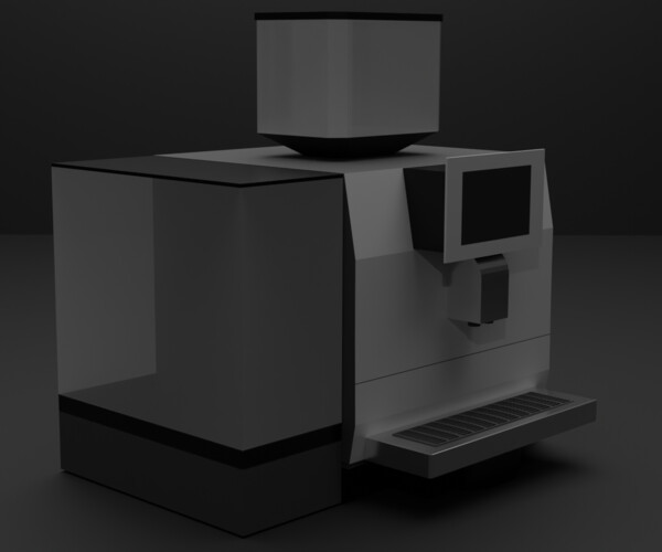 ArtStation - Coffee machine | Game Assets