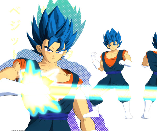 ArtStation - 3D Vegito Rigged | Resources