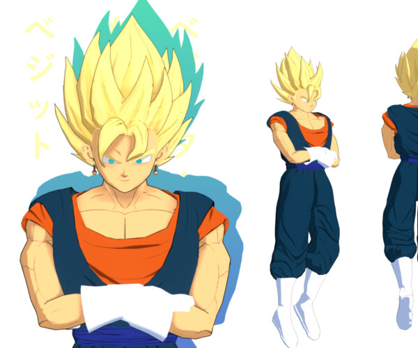 ArtStation - 3D Vegito Rigged | Resources