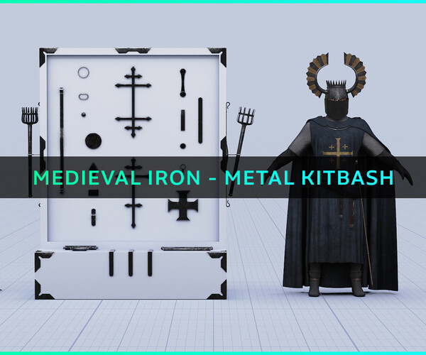 ArtStation - Medieval Metal Prop Kitbash | Resources