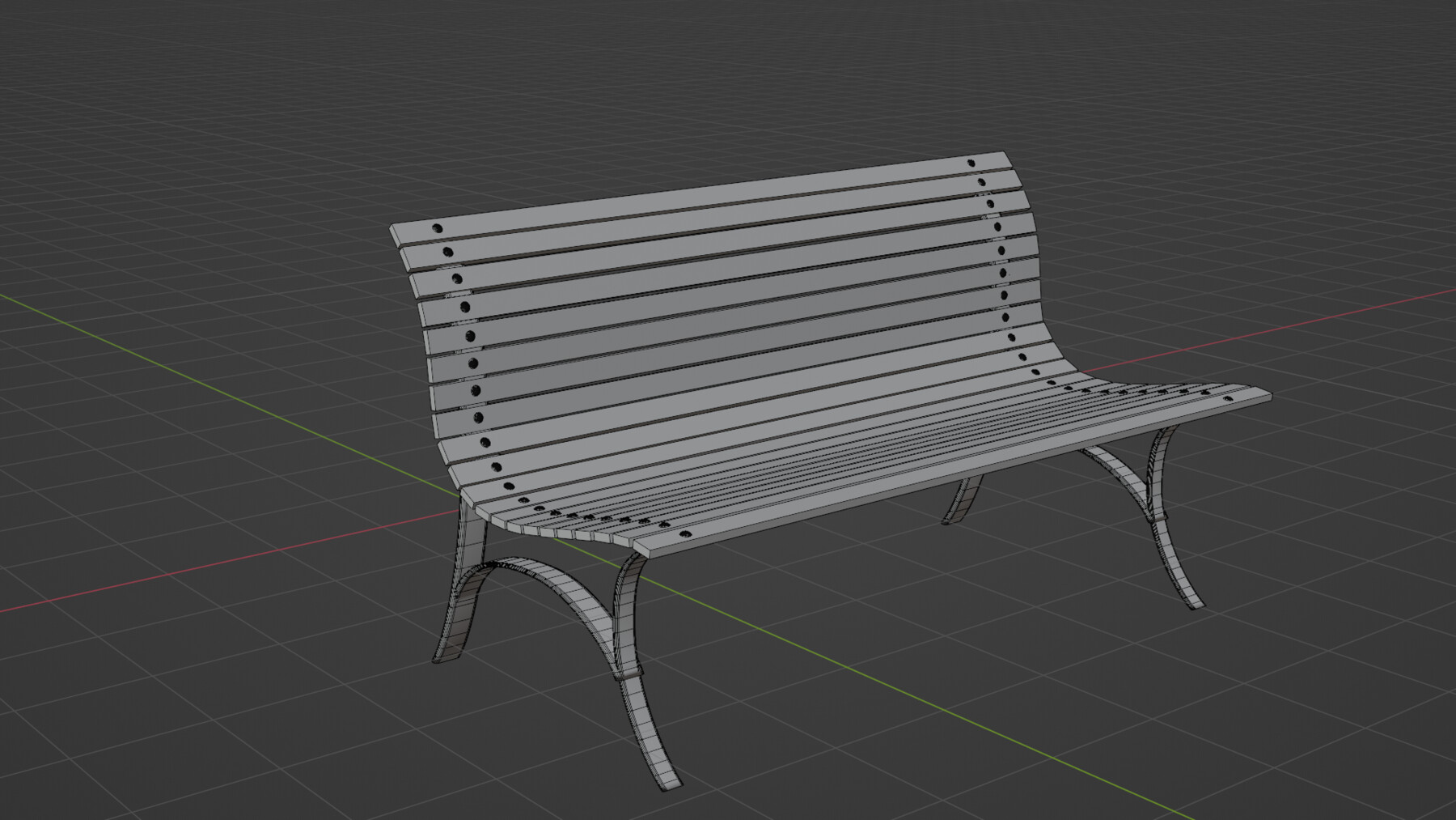 ArtStation - Bench | Game Assets