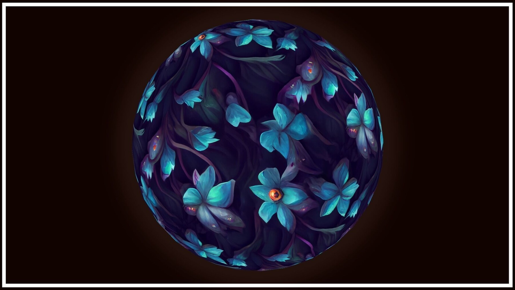 ArtStation - Dark Forest Flowers: 20 TEXTURES (Hand-painted, Tileable ...