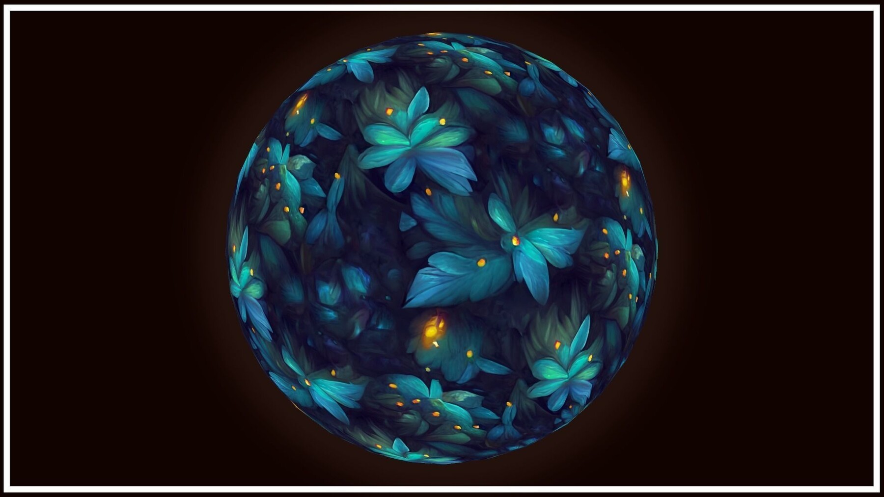 ArtStation - Dark Forest Flowers: 20 TEXTURES (Hand-painted, Tileable ...