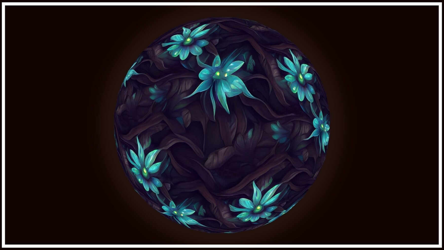 ArtStation - Dark Forest Flowers: 20 TEXTURES (Hand-painted, Tileable ...