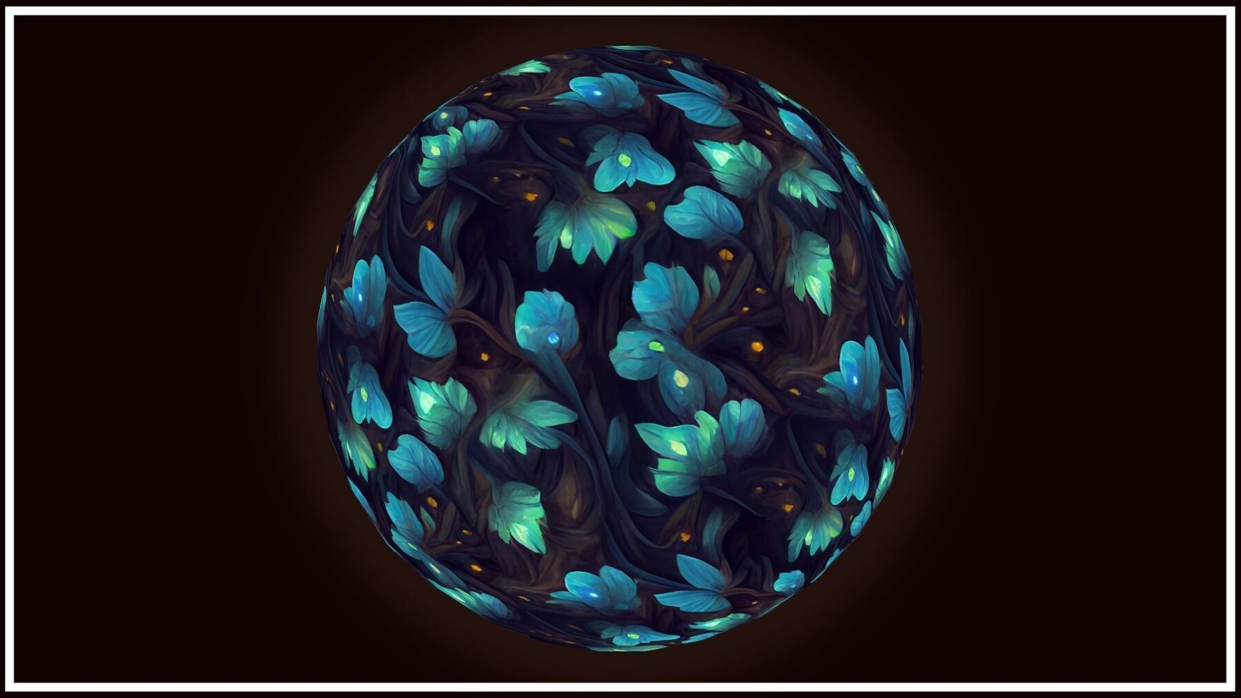 ArtStation - Dark Forest Flowers: 20 TEXTURES (Hand-painted, Tileable ...