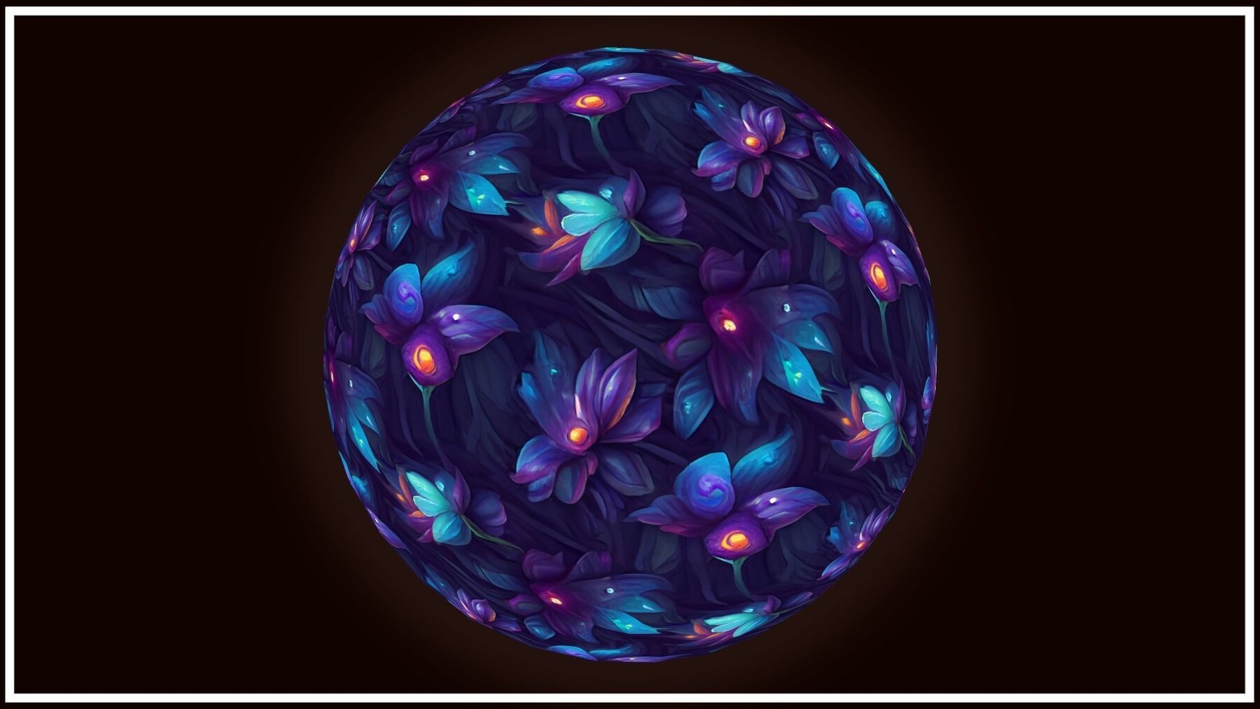 ArtStation - Dark Forest Flowers: 20 TEXTURES (Hand-painted, Tileable ...