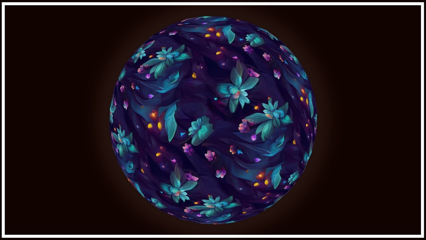 ArtStation - Dark Forest Flowers: 20 TEXTURES (Hand-painted, Tileable ...