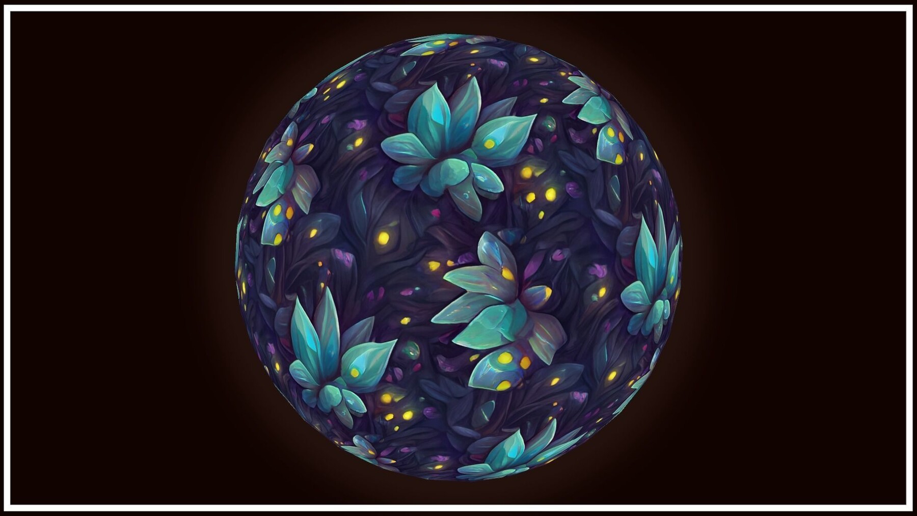 ArtStation - Dark Forest Flowers: 20 TEXTURES (Hand-painted, Tileable ...