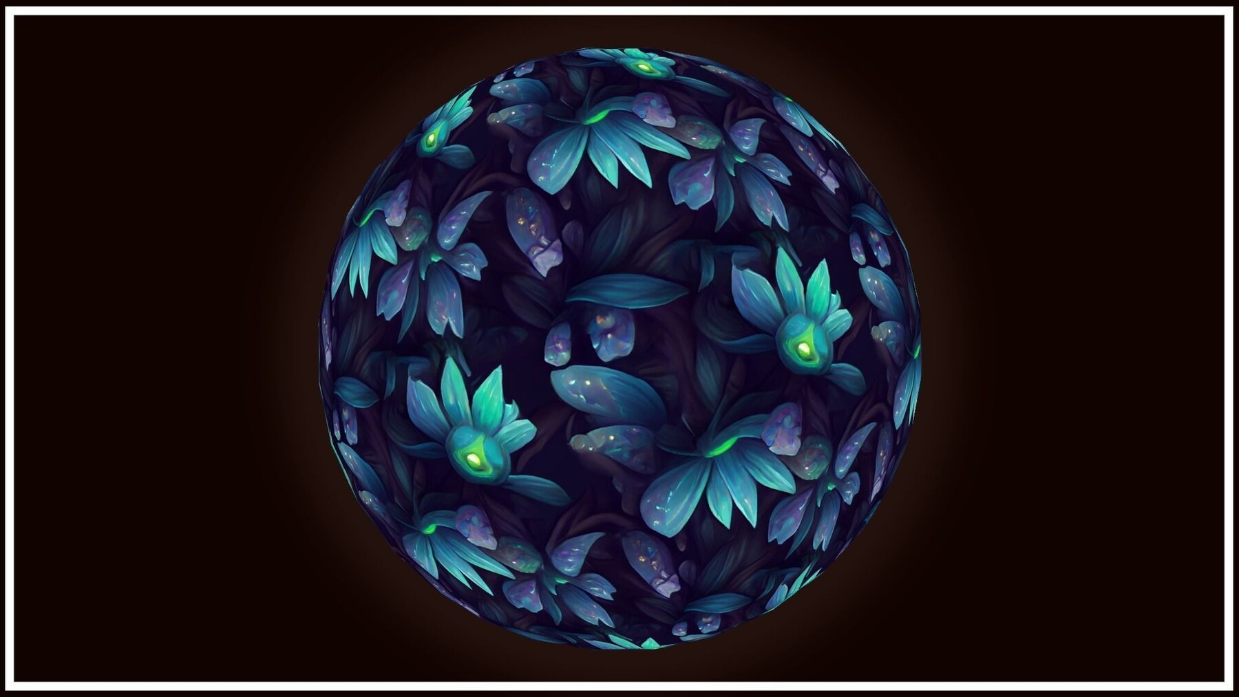 ArtStation - Dark Forest Flowers: 20 TEXTURES (Hand-painted, Tileable ...