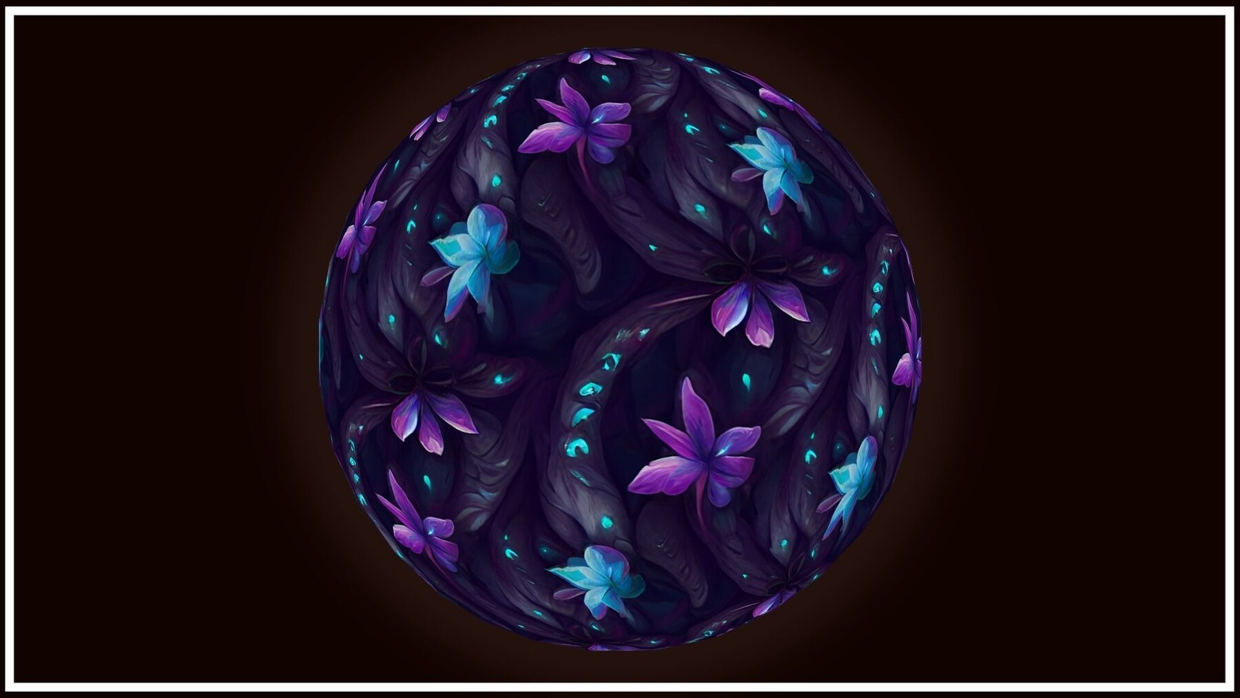 ArtStation - Dark Forest Flowers: 20 TEXTURES (Hand-painted, Tileable ...