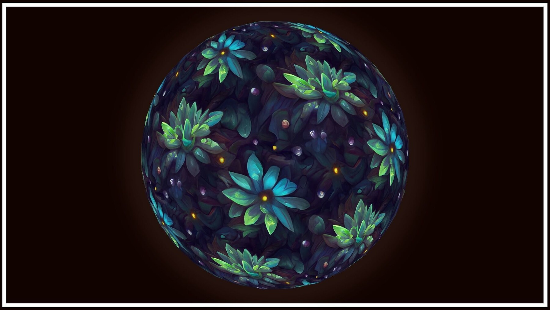 ArtStation - Dark Forest Flowers: 20 TEXTURES (Hand-painted, Tileable ...