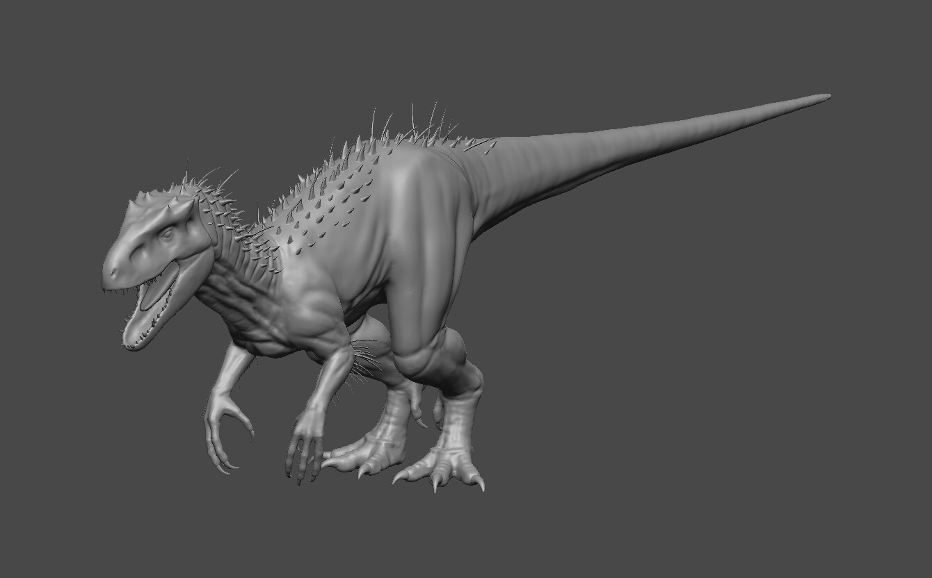 ArtStation - Indominus Basemesh | Resources
