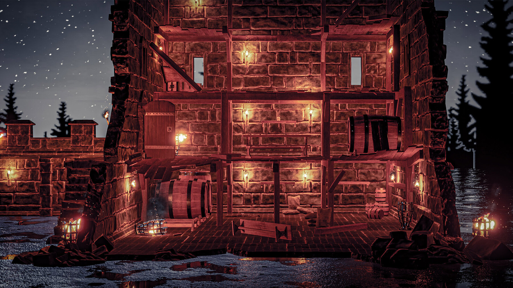 ArtStation - Castle Ruine props | Game Assets