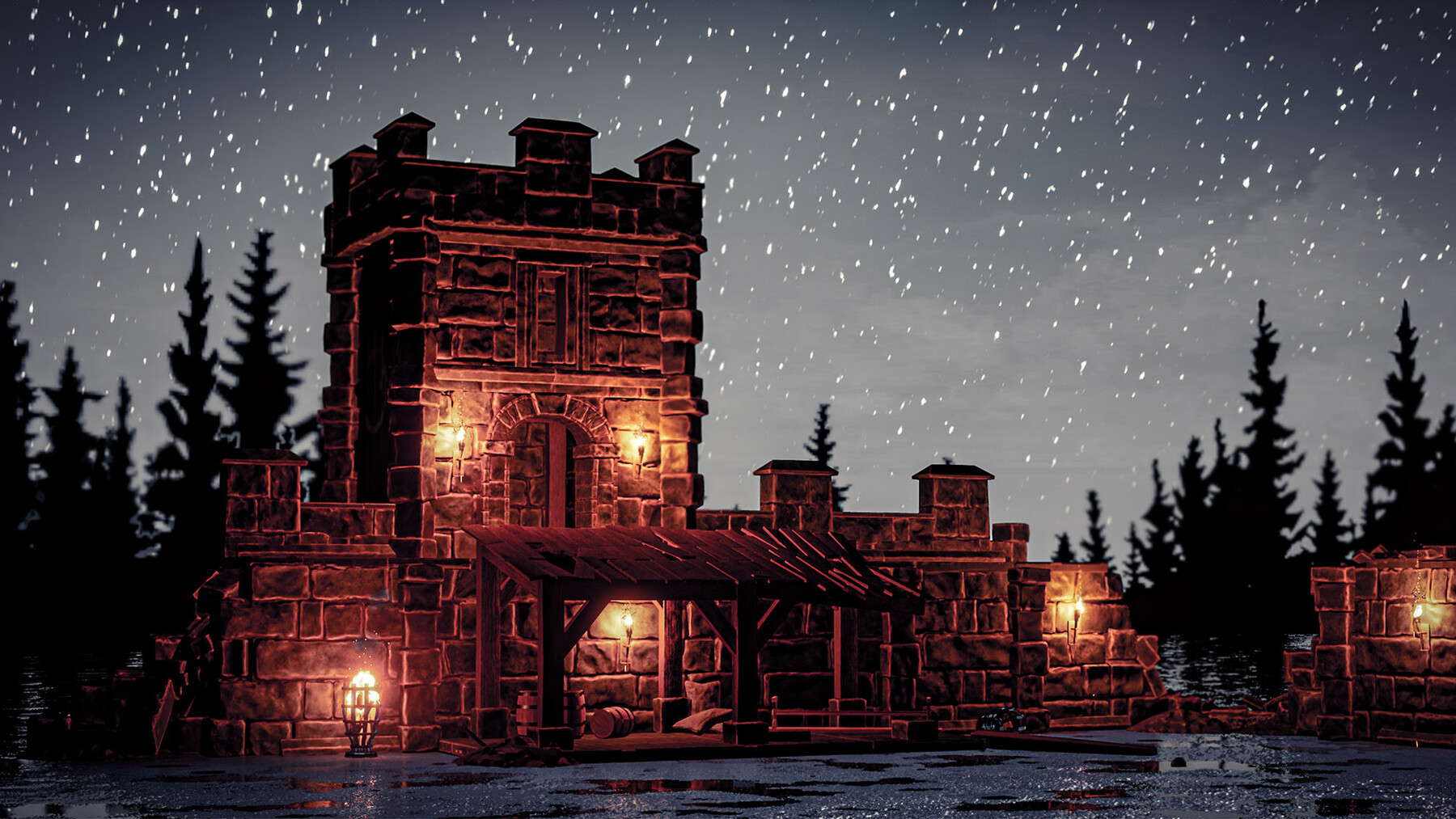 ArtStation - Castle Ruine props | Game Assets