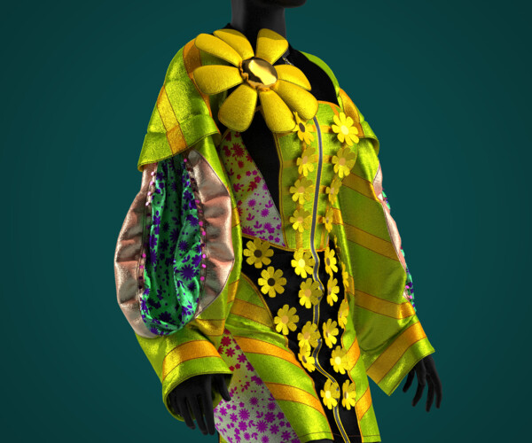 ArtStation - 3D Garment Sketch design sample ideas-C | Game Assets