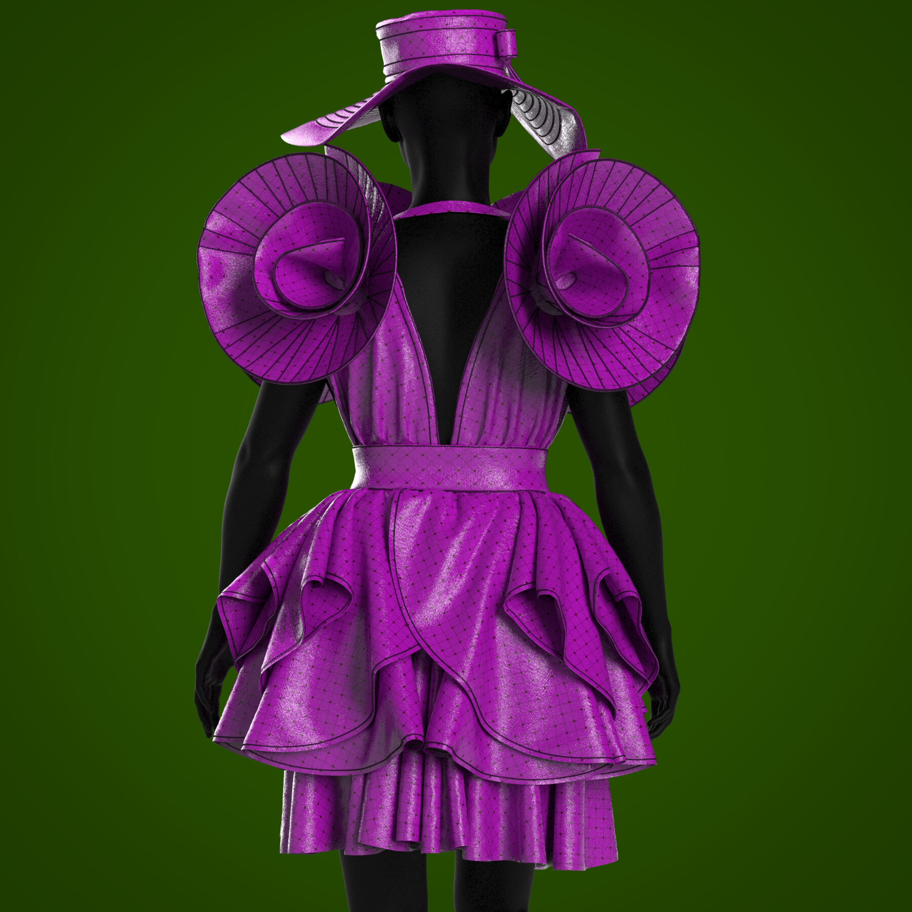 ArtStation - 3D Garment Sketch design sample ideas-G | Game Assets