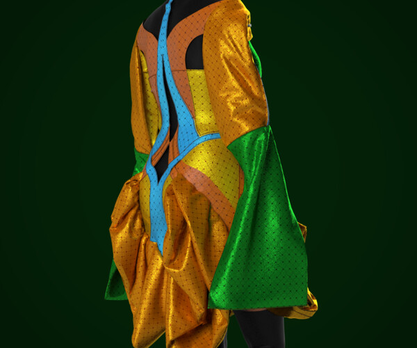 ArtStation - 3D Garment Sketch design sample ideas-I | Game Assets