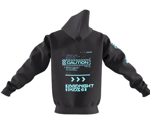 ArtStation - Cyberpunk Scifi futuristic hoodie clothes | Resources