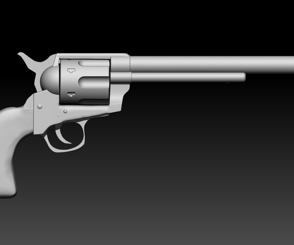 ArtStation - Prop Revolver | Game Assets