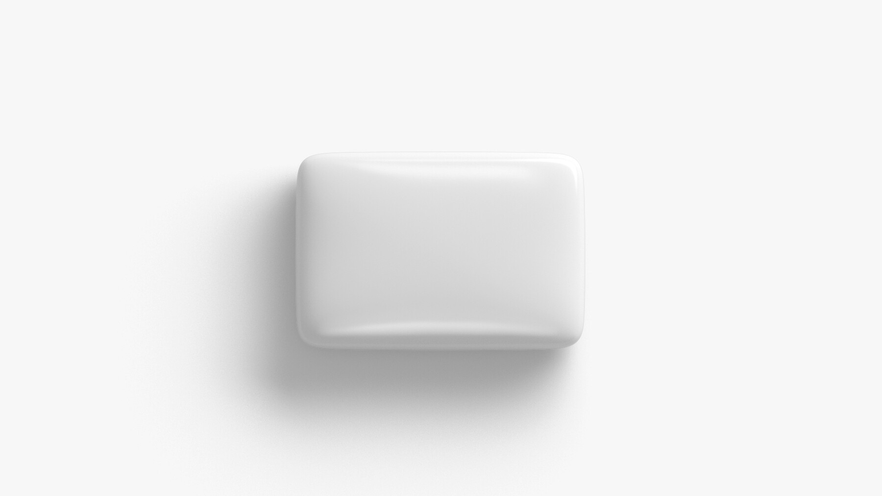 ArtStation - White Rectangular Button Badge - plastic clutch pin ...