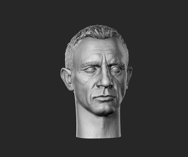 ArtStation - James Bond. Agent 007 (Actor Daniel Craig) | Resources