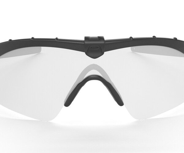 ArtStation - Oakley Industrial M Frame 3.0 PPE Clear Lenses Black Frame ...