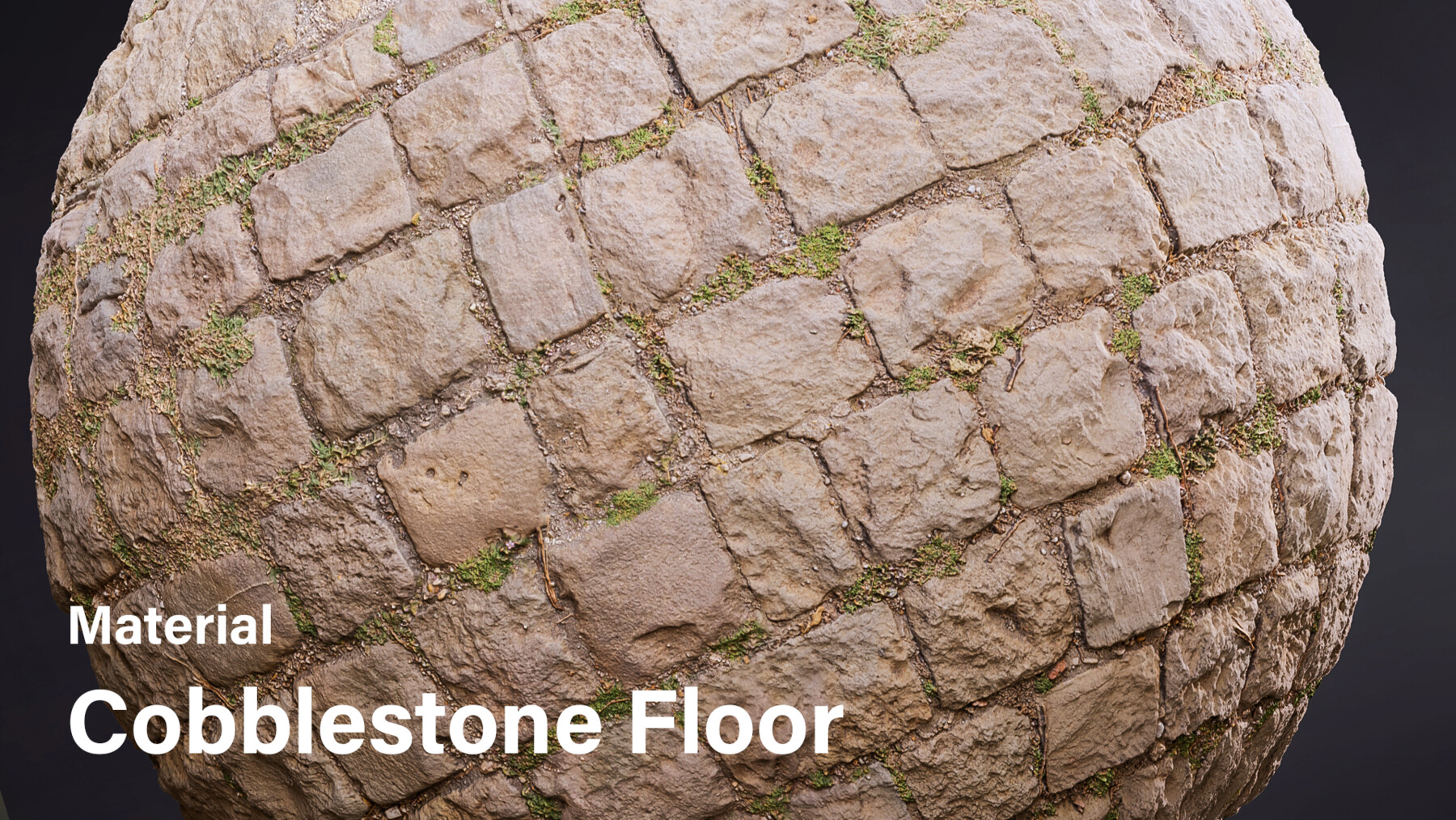 ArtStation - Cobblestone Floor - 4k PBR Textures | Game Assets