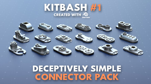 ArtStation - Simple Connector Kitbash #1 | Resources