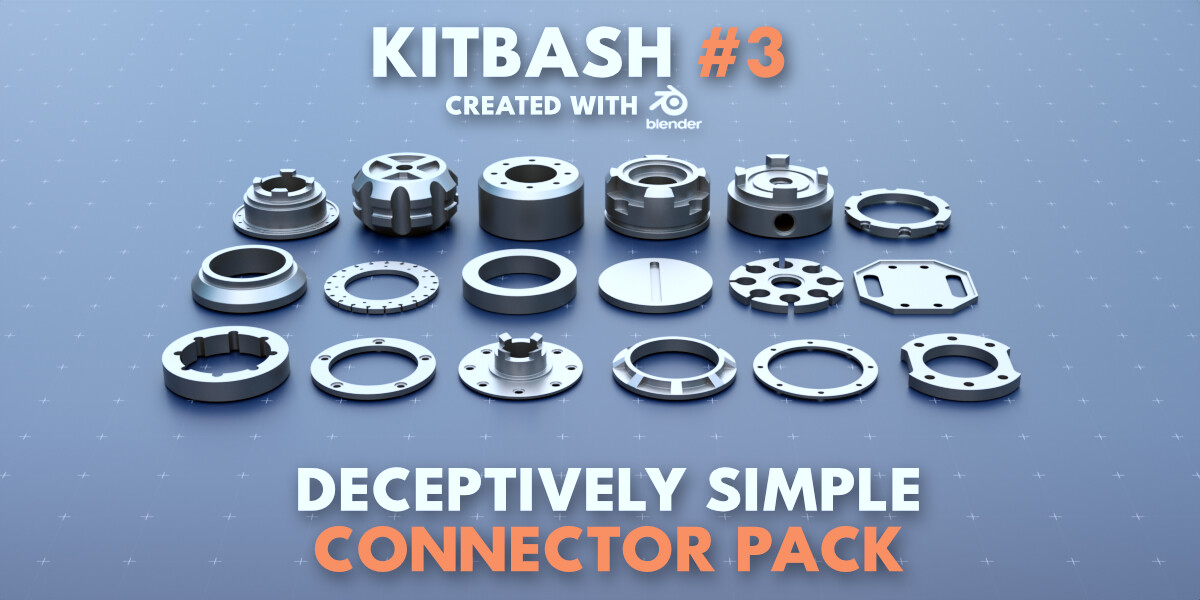 ArtStation - Simple Connector Kitbash #3 | Resources