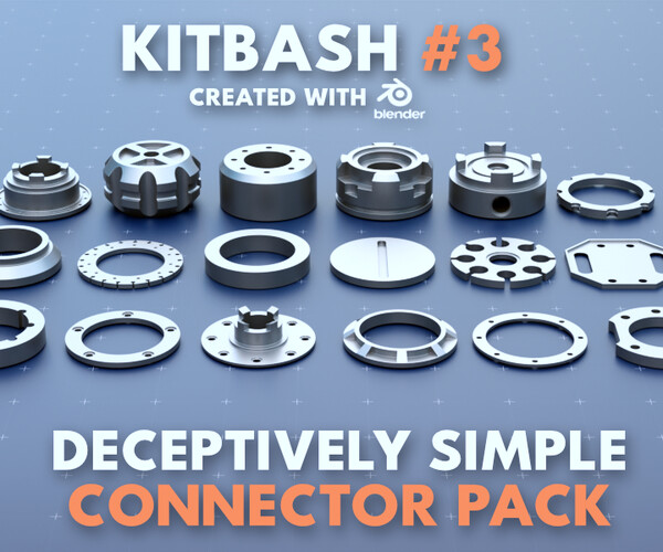 ArtStation - Simple Connector Kitbash #3 | Resources