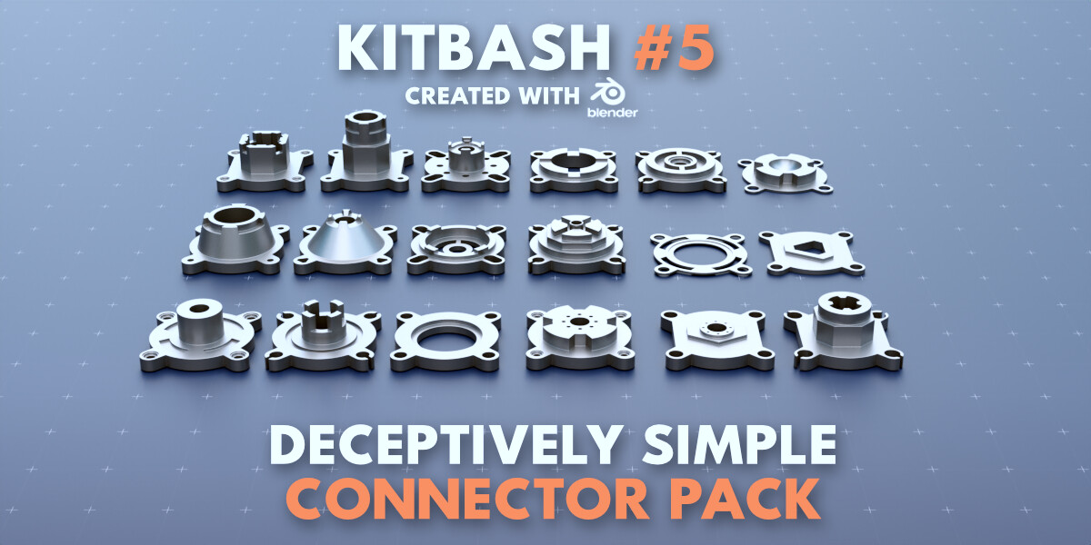 ArtStation - Simple Industry Kitbash Bundle #Mega!1 | Resources