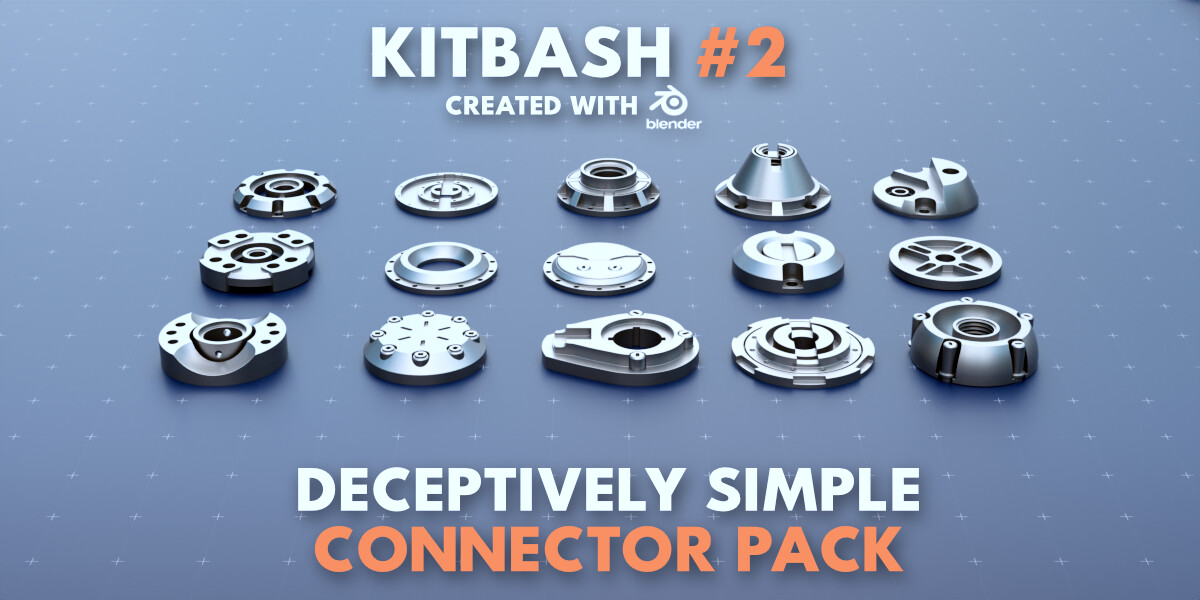 ArtStation - Simple Kitbash Bundle #Ultimate!1 | Resources