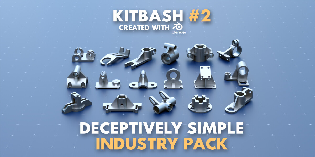ArtStation - Simple Kitbash Bundle #Ultimate!1 | Resources