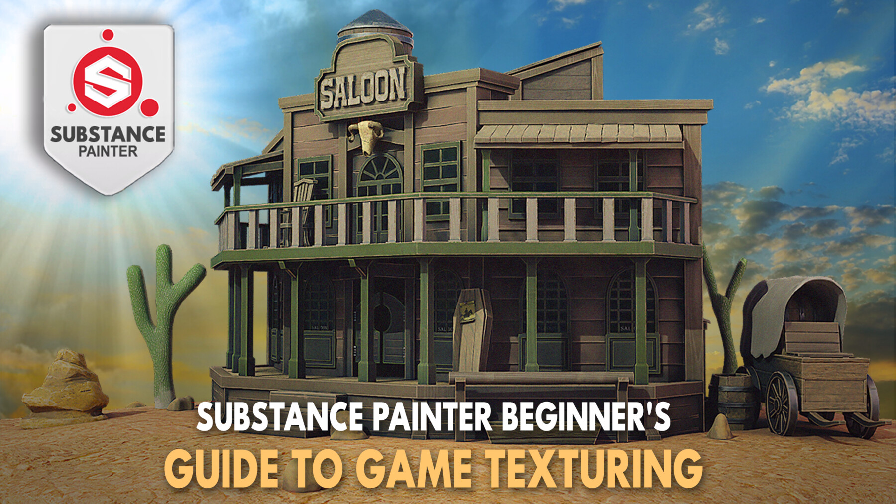 3D Tudor - Substance Painter Beginners Guide To 3D Game Texturing