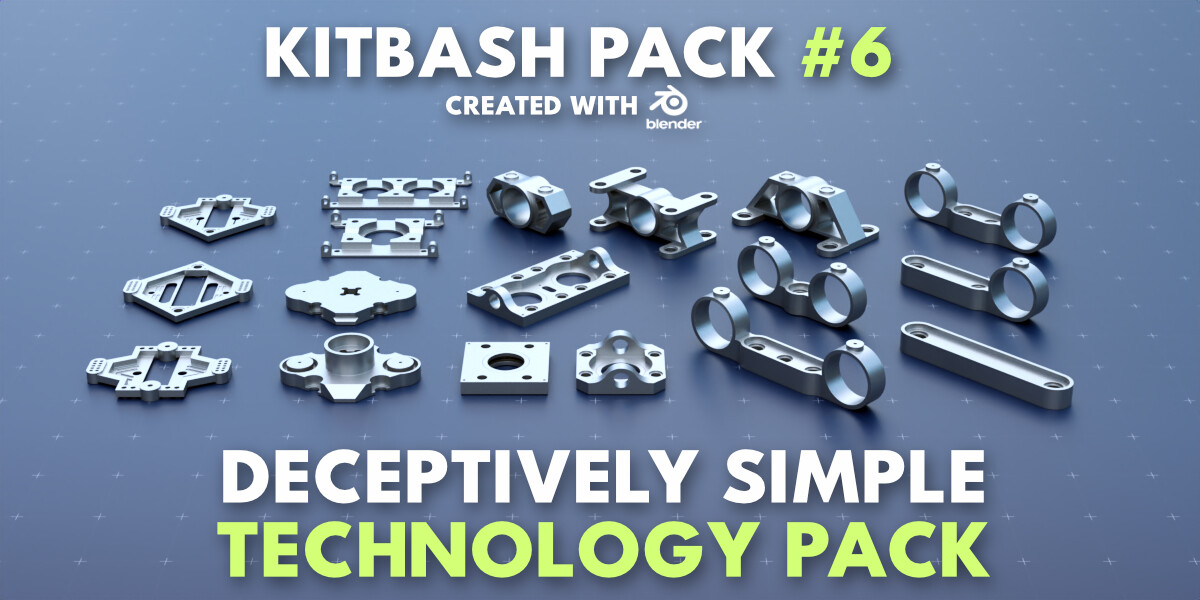 ArtStation - Simple Kitbash Bundle #Ultimate!1 | Resources