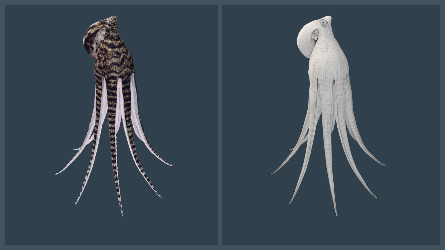 ArtStation - Animated Octopus- Mimic | Game Assets