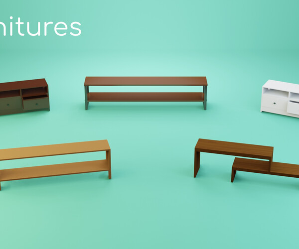 ArtStation - Polygon Living room | Game Assets