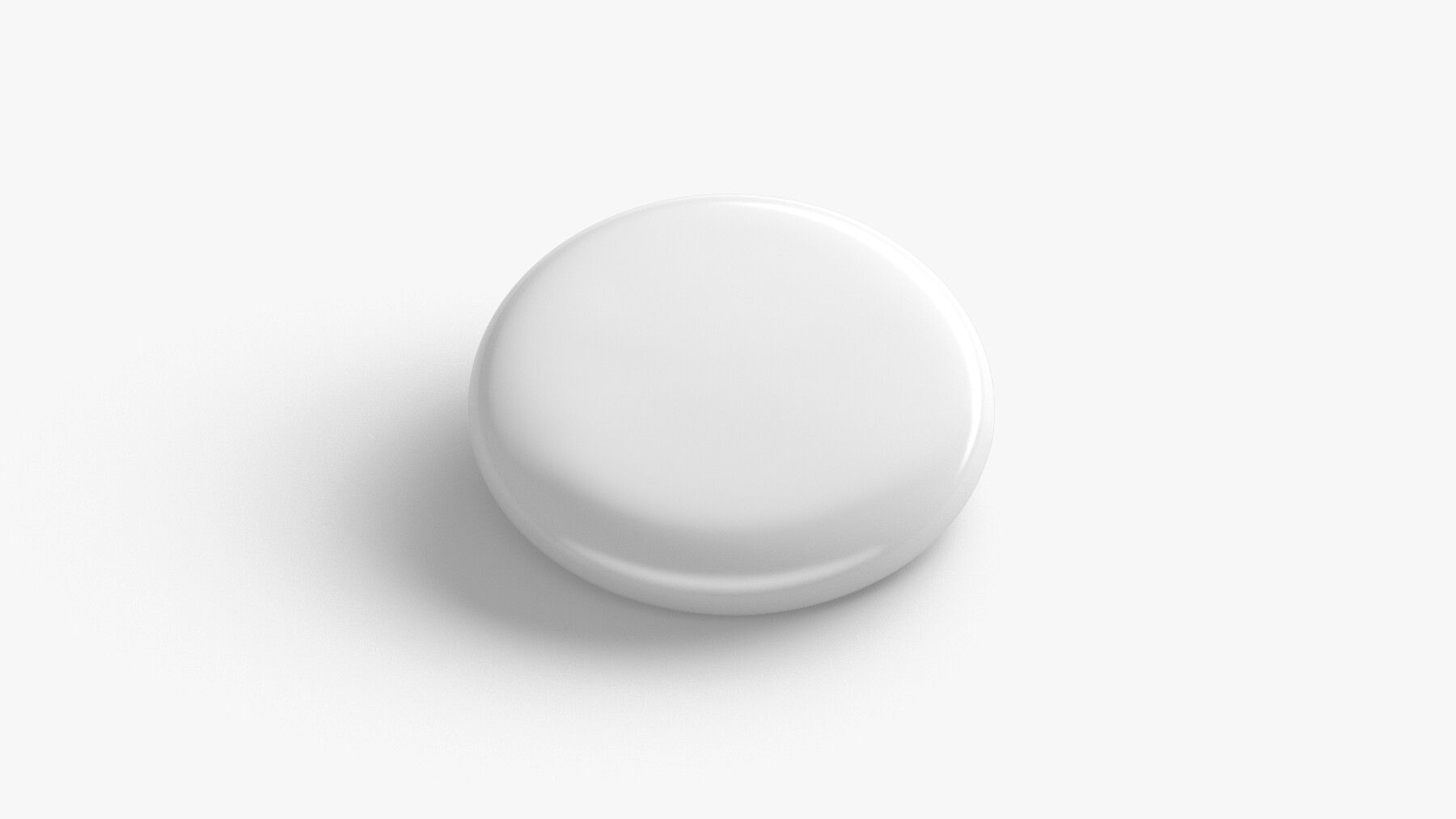 ArtStation - White Round Button Badge - plastic clutch pin | Resources