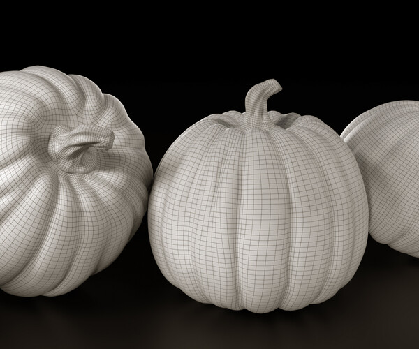 ArtStation - Pumpkin 3D MODEL | Resources