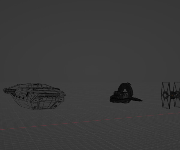 ArtStation - Star Wars Spaceship Pack | Game Assets