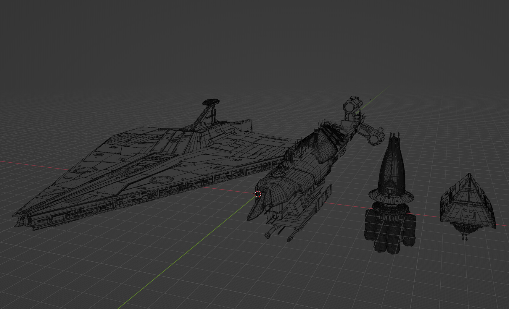 ArtStation - Star Wars Spaceship Pack | Game Assets