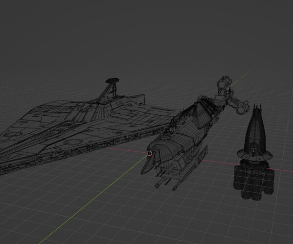 ArtStation - Star Wars Spaceship Pack | Game Assets