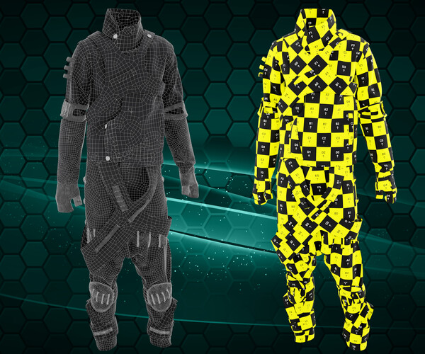 ArtStation - ATS - Fashion - Clothing - p4 NR - Marvelous / CLO Project ...