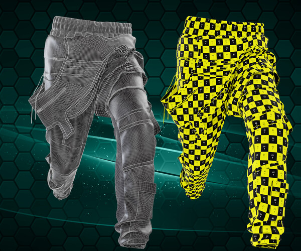 ArtStation - ATS - Fashion - Clothing - P16 MA1 - Marvelous / CLO ...