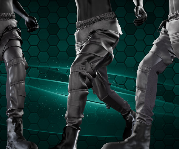 ArtStation - ATS - Fashion - Clothing - P16 MA1 - Marvelous / CLO ...