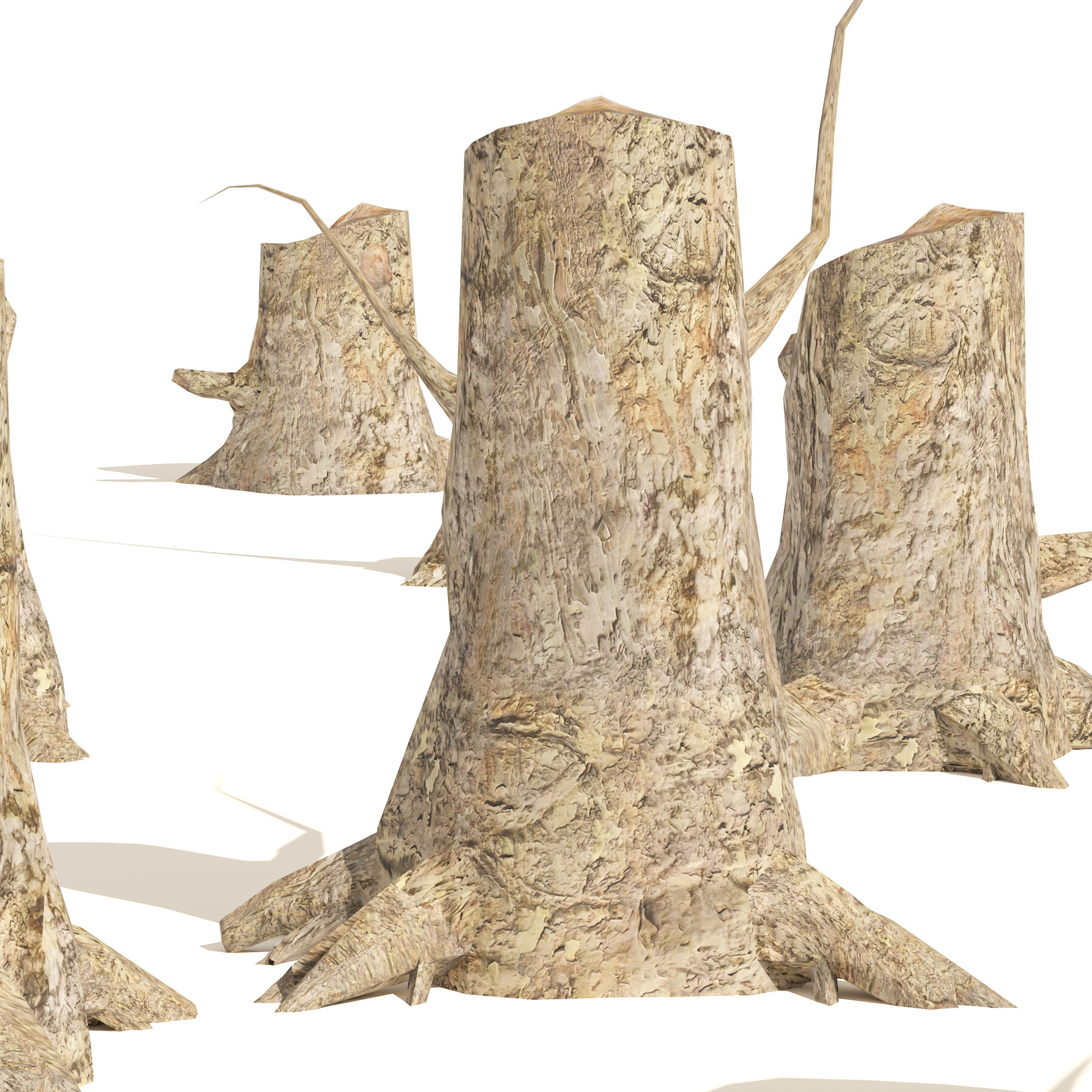ArtStation - Tree stump field | Resources