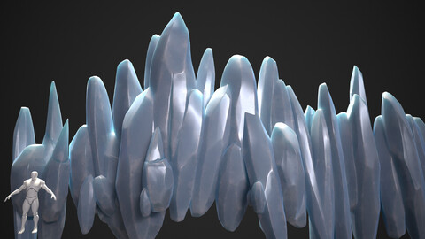 ArtStation - Ice Spikes | Game Assets