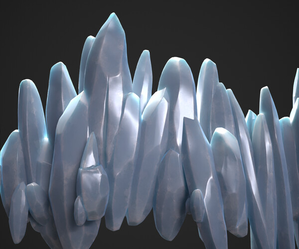 ArtStation - Ice Spikes | Game Assets